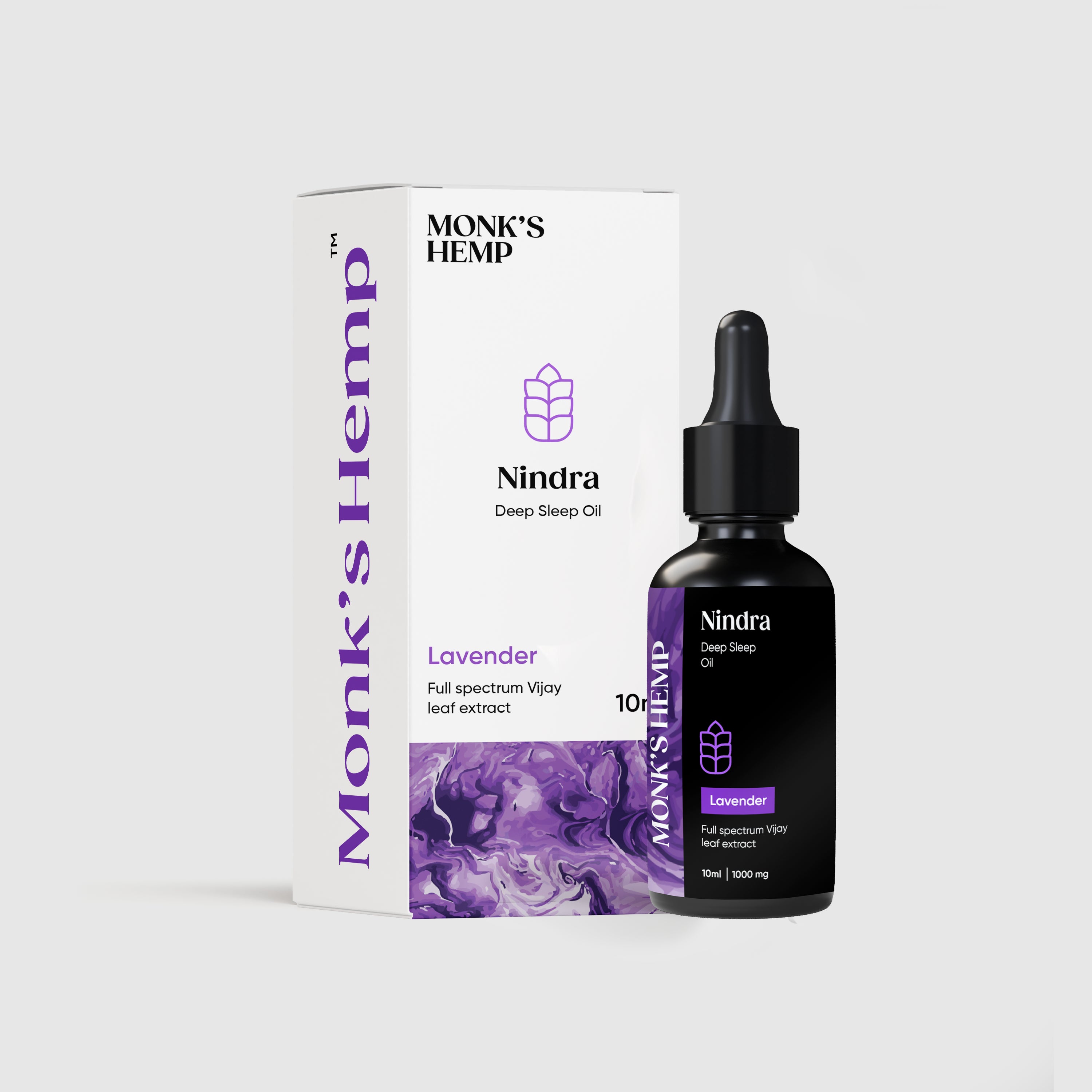 CBD Oil for Sleep | Full Spectrum Nindra by Monk's Hemp – MONKS HEMP